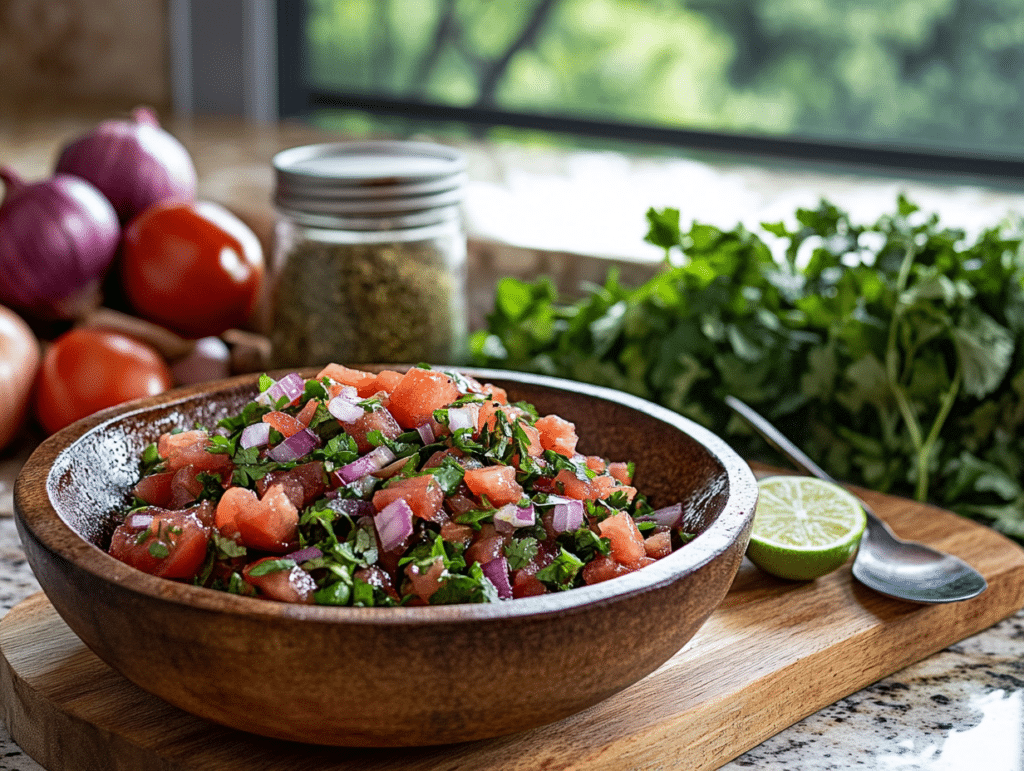 Zesty Ethiopian Timatim Salad Bursting with Fresh Flavors