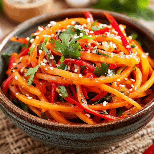 Tangy Spicy Malaysian Pickled Papaya Salad Delight