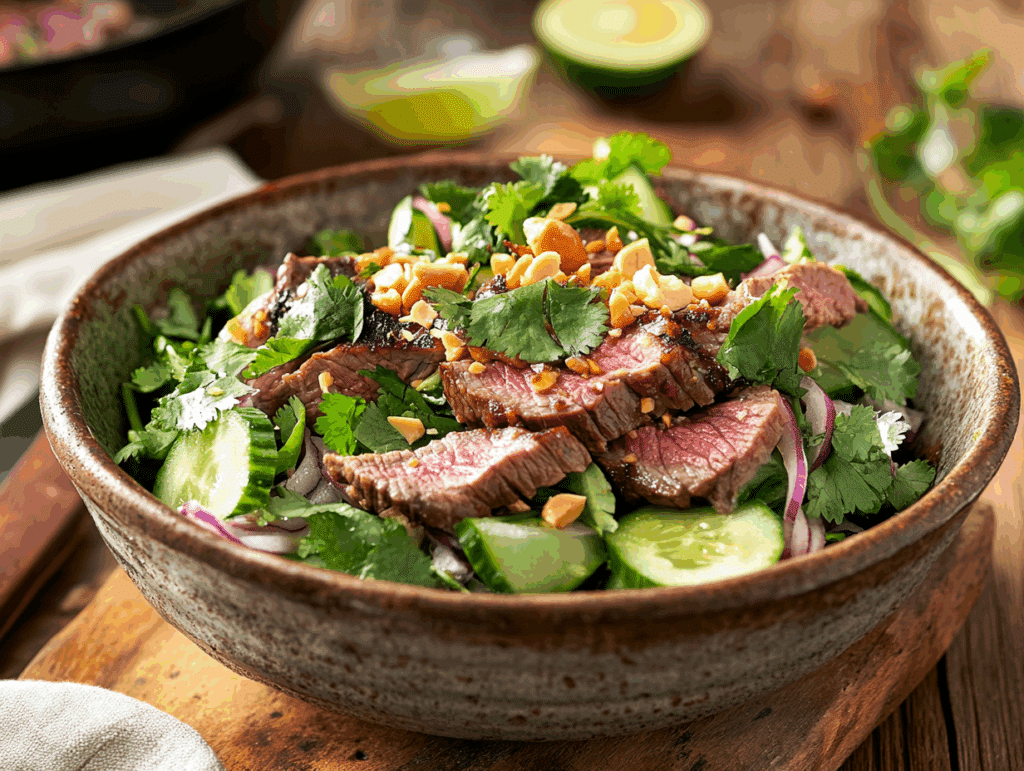 Cambodian Beef Salad Pleah A Vibrant Fresh Delight